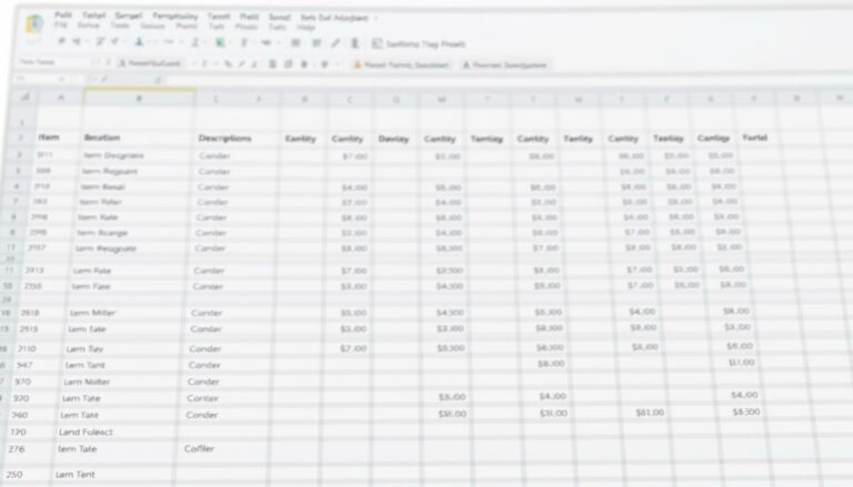 Bestandsliste Inventarliste Vorlage für Excel hier downloaden