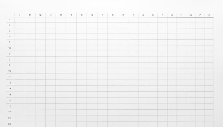 Leere Tabelle zum ausfüllen Vorlage für Excel hier downloaden